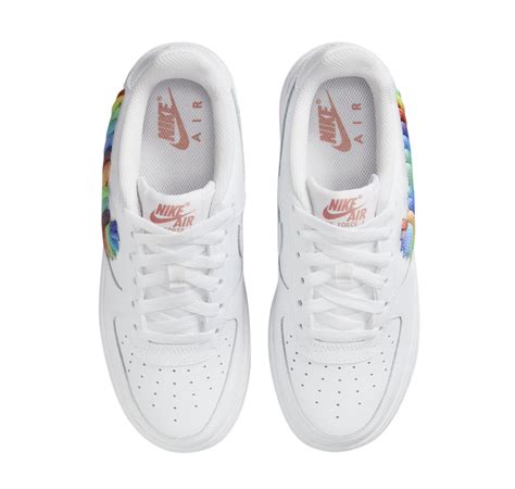 Nike Air Force 1 Low Gs Rainbow Swoosh May 2024 Fq4948 100