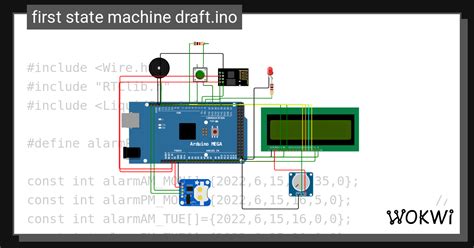 First State Machine O Wokwi Esp32 Stm32 Arduino Simulator