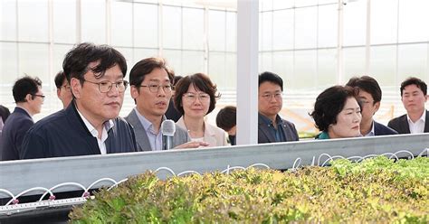 조재호 청장 수직농장 수출기업 현장점검