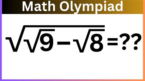 Brazil A Very Nice Olympiad Simplification Math Olympiad Youtube