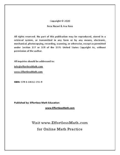 Comprehensive Common Core Grade 8 Math Practice Book 2020 2021