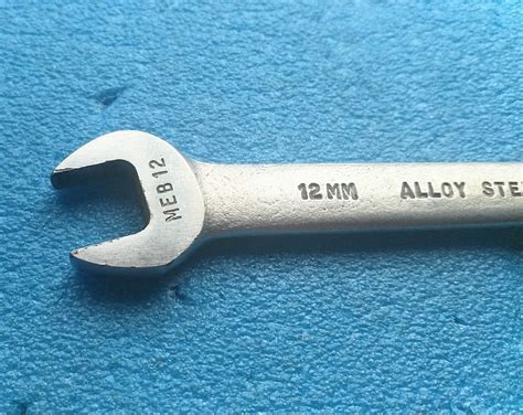 Vintage Unbranded Bonney Meb12 12mm Combination Wrench Rare Canadian