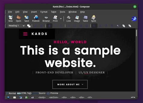 5 alternativas gratuitas a dreamweaver para linux editores html y css