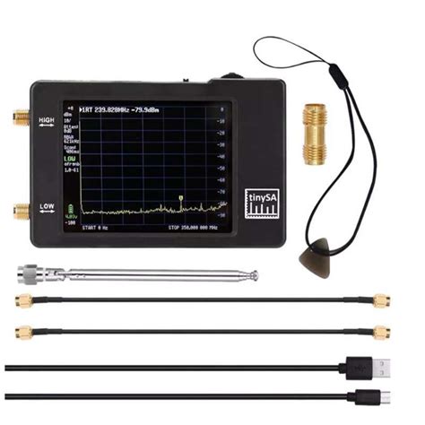 Two Inputs Tiny Spectrum Analyzer 28 Inch Touching Screen Spectrum