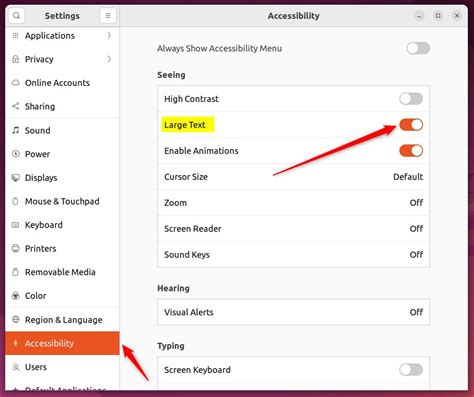 Increase Text Size In Ubuntu Linux A Step By Step Guide Geek Rewind