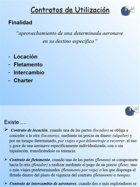 Contrato De Pasajeros3ppt Descargar Gratis Pdf Aeronave Aviación