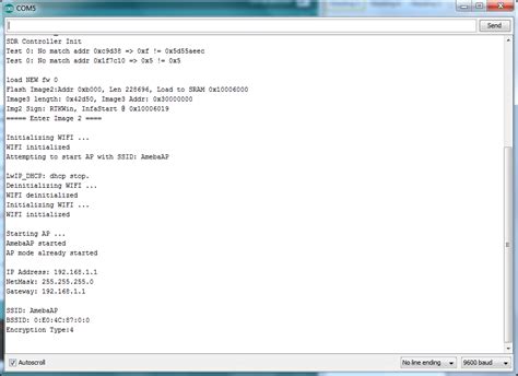 Ameba Ap Mode Realtek Iotwi Fi Mcu Solutions