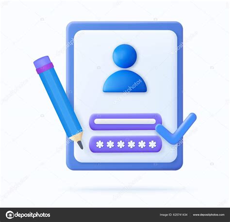 Account Login Password Form User Authorization Login Authentication