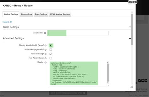 How To Add Your Tracking Script To Dnn Hablo Chat
