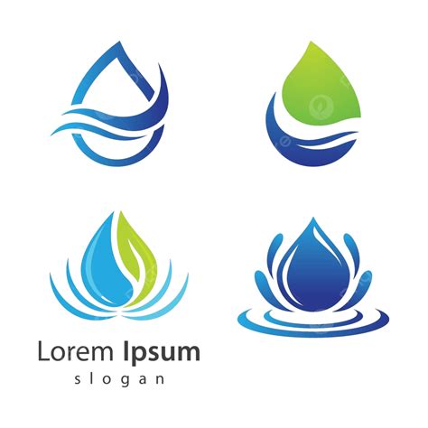 Water Drop Logo Images Vector Clean Sign Vector Vector Clean Sign