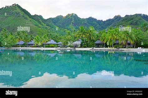 Moorea French Polynesia 30 Nov 2018 Landscape View Of The