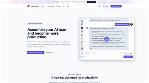 The Chatgpt Chrome Extension Teamsmart Ai Use Cases Pricing Reviews Core Features