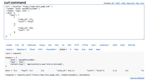Python Requests Getpost 방식 요청 Api 사용 Curl Requests