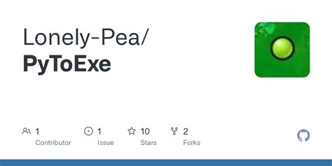 GitHub Lonely Pea PyToExe