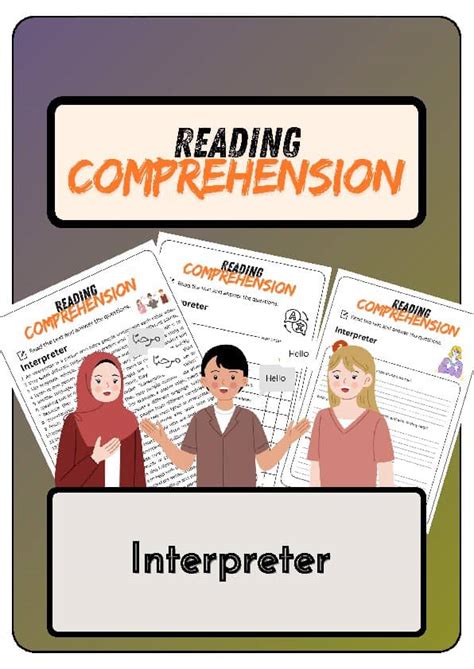 Reading Comprehension Interpreter Solutions By Learnplanet Tpt