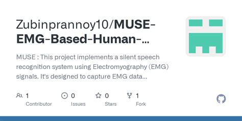 GitHub Zubinprannoy10 MUSE EMG Based Human Computer Interface MUSE This Project Implements