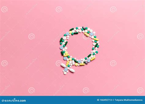 Women`s Health Concept Female Hormones Of Estrogen Estradiol Estriol