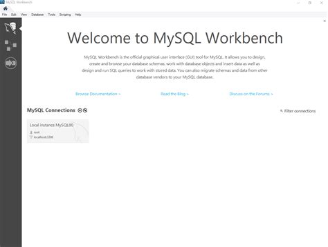 Mysql Workbench Overview