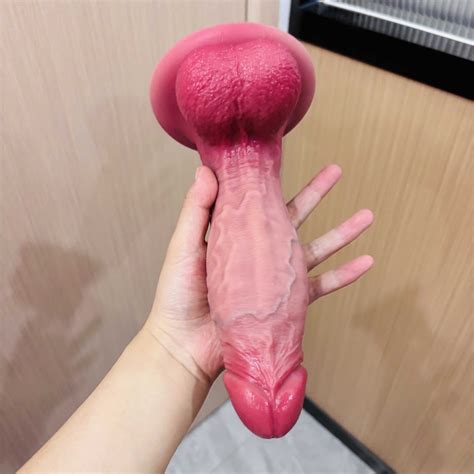 Liquid Silicone Realistic Dildo Skin Feeling Soft Penis Suction Big