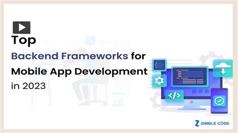 PPT Top Backend Frameworks For Mobile App Development In Zimble Code PowerPoint