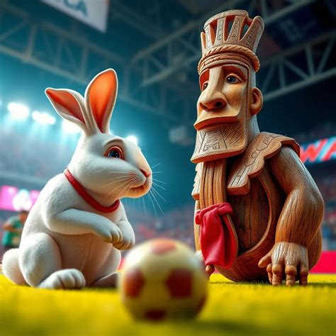 Battle Of The Icons 🐇 Vs 🗿 In Unga Bunga Leveluptalk