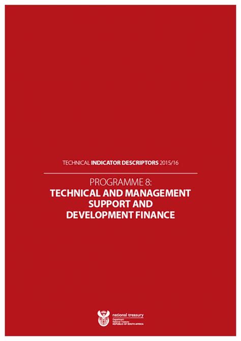 pdf final technical descriptors v3 indicator programme 8 technical and management support