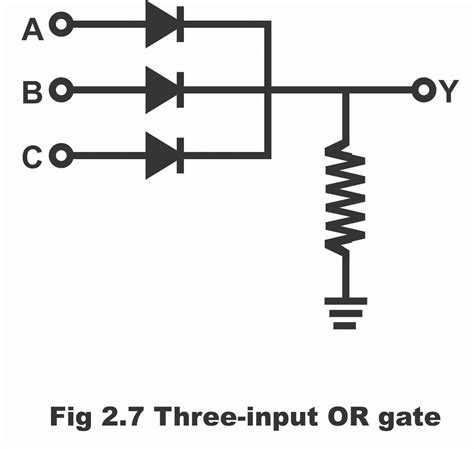 Logic Or Gate Working Principle And Circuit Diagram