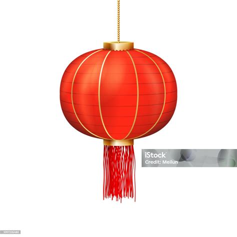 아시아 휴일 장식 중국 종이 랜 턴 분리 기호 아이콘 3d 현실적인 디자인 벡터 일러스트 레이 션 0명에 대한 스톡 벡터 아트 및 기타 이미지 Istock