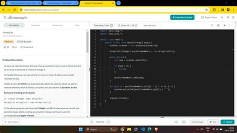 resolved array list challenge on 365daysofscaler binit kumar sen