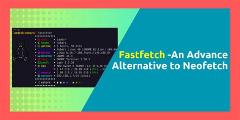 Fastfetch A More Customizable Alternative To Neofetch Linuxfordevices