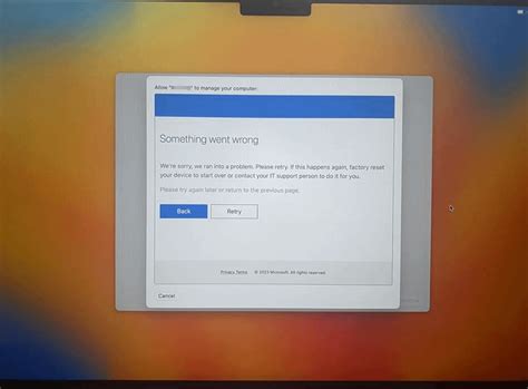 Cant Enroll Macbook Error On Setup Rintune