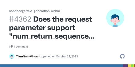 Does The Request Parameter Support Numreturnsequences To Generate Multiple Content At One