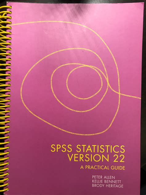 Spss Statistics Version 22 Hobbies And Toys Books And Magazines Assessment Books On Carousell