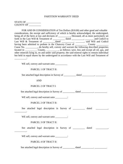Partition Form 2020 Fill And Sign Printable Template Online Us Legal Forms