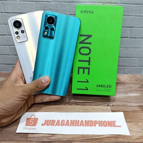 Jual Infinix Note 11 Ram 4GB Internal 64GB 4 64 Hp Second Seken Bekas Fullset Shopee Indonesia