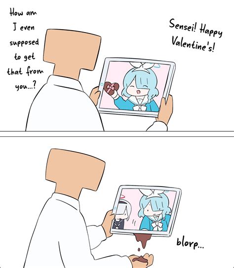 Aronas Valentines T Translated Rokurokucha Arona Plana R