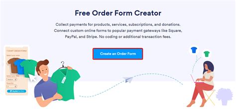 How To Create An Online Order Form