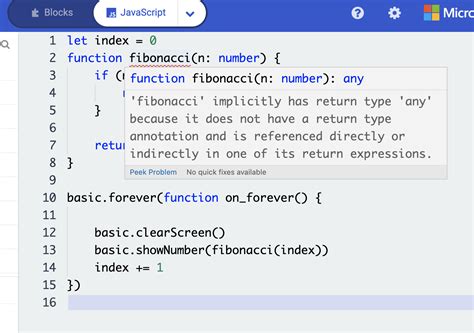 Python Fibonacci Doesn T Work Issue 2956 Microsoft Pxt Microbit GitHub
