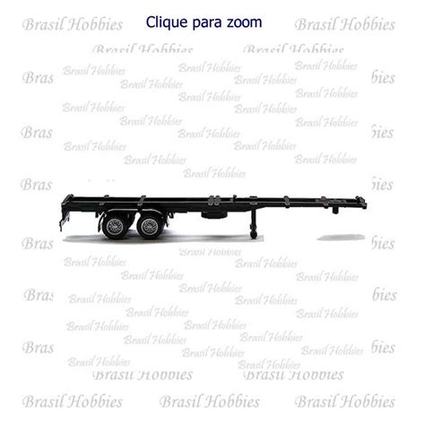 Chassis Container 40 Pés 2 Eixos Her 5303 Brasil Hobbies