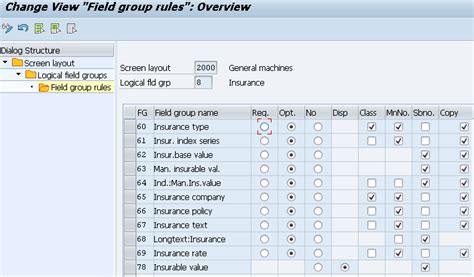 Define Screen Layout For Asset Master Data S ALR