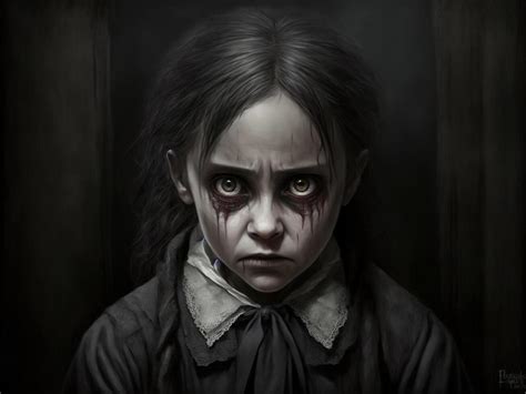 Zombie Girl Drawing Ghost Town
