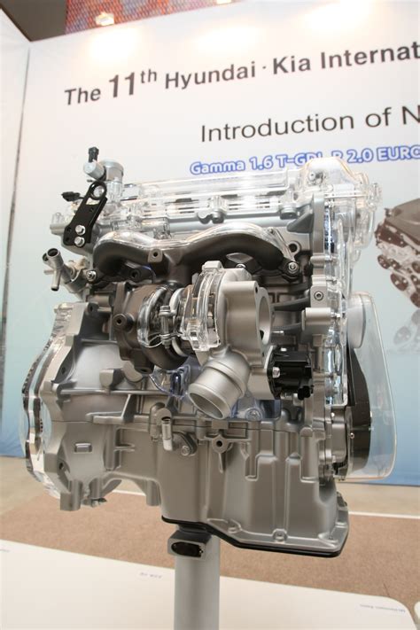 Gamma 1 6 T Gdi Engine 2 Hyundai Motor Company