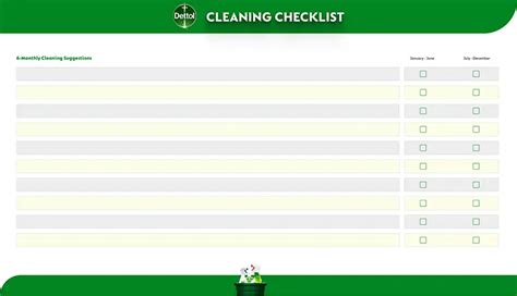 Master House Cleaning Checklists Dettol AU