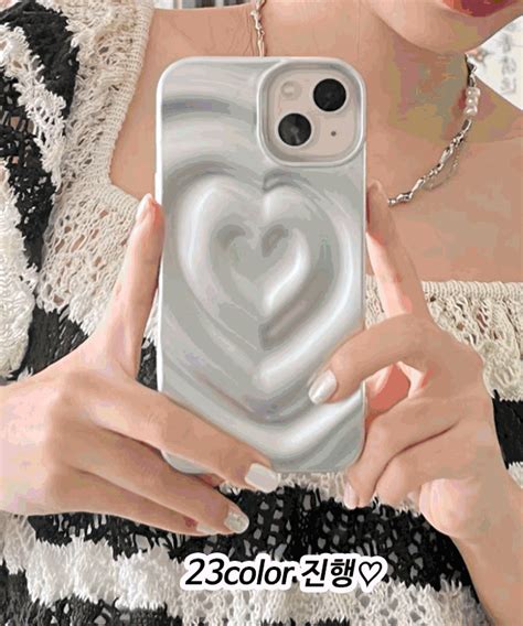 🤍초특가 23color🖤당일출고 하트 메탈 유니크 Mz패션 아이폰케이스 핸드폰케이스 11 12 13 14 프로 맥스 Pro Max 에이블리