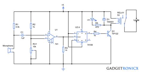 Clap Activated Light Circuit Gadgetronicx 188金宝搏bet官方欢迎您~