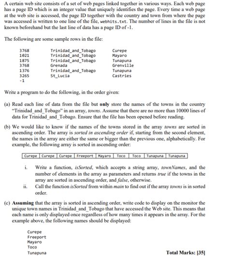 Solved Must Be In C And Include Arrays And