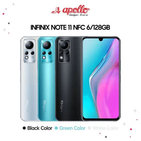 Infinix Note 11 NFC 6 128GB Garansi Resmi Indonesia Lazada Indonesia