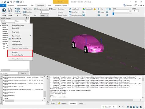 How To Compare Animations In Dymola Claytex