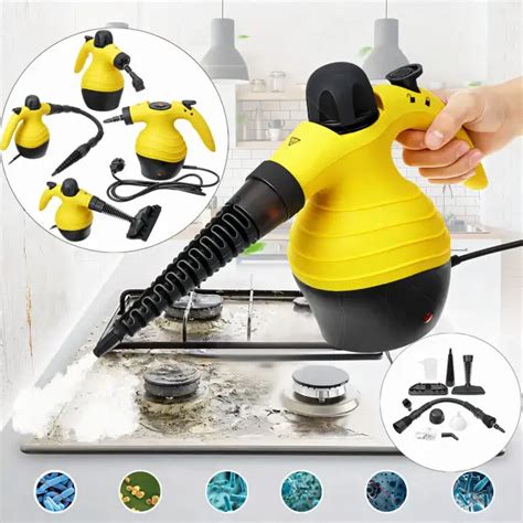 Пароочиститель Steam Cleaner DF-A001, электрический ручной отпариватель ...