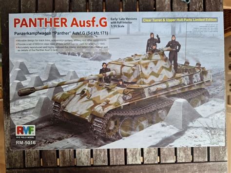 Panther Ausf G Early Late W Full Interior Rye Field Model Nr Rm